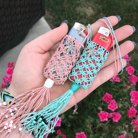 Mystical Boheme | Accents | Macrame Lighter Leash Handmade Personalized ...